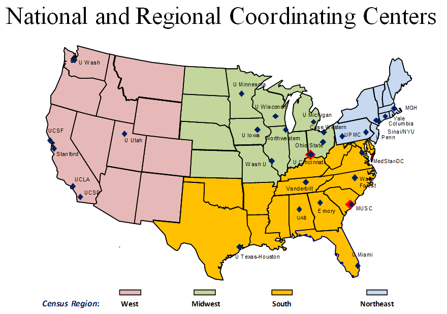 National and Regional Stroke Centers